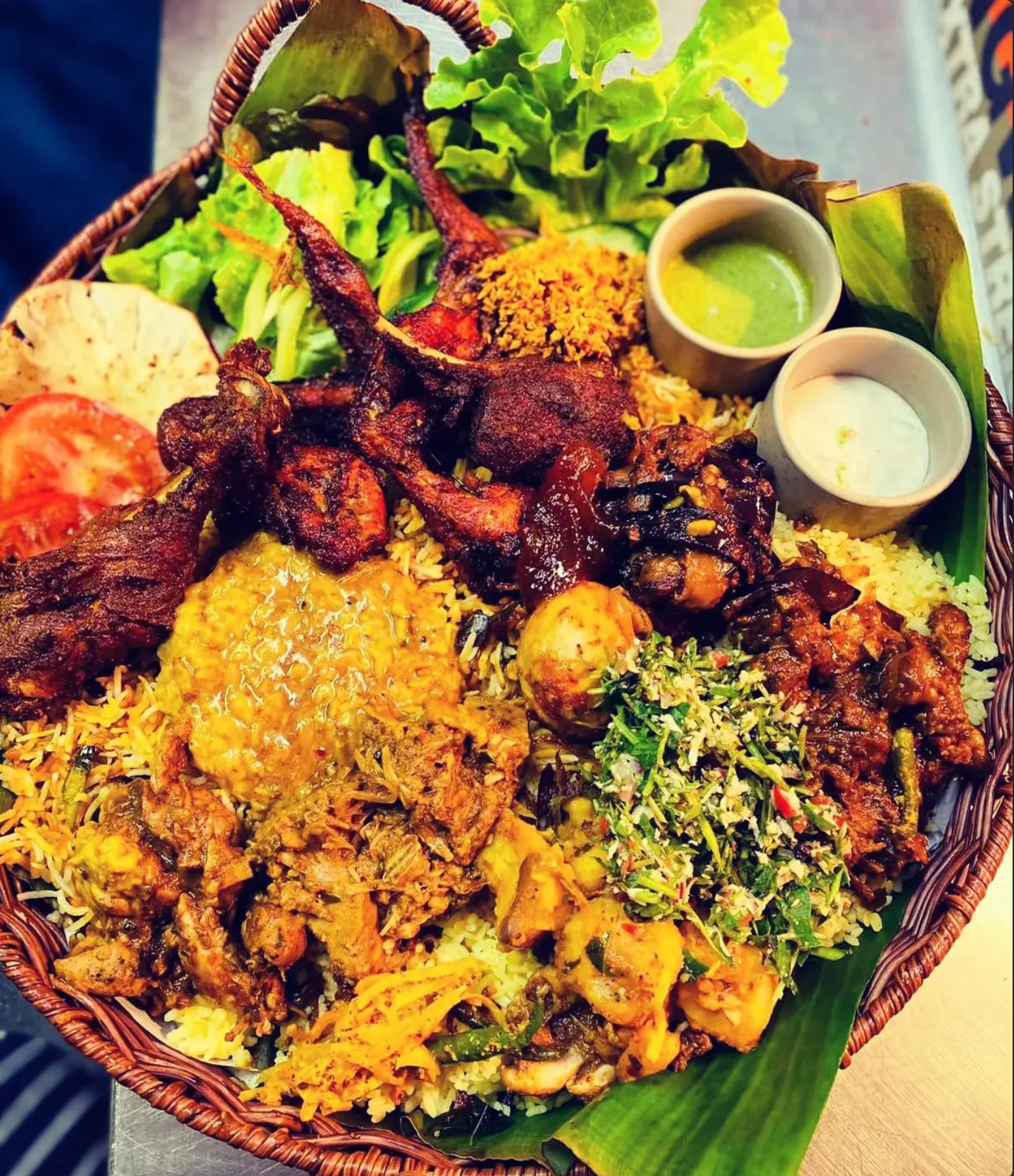 Mother of All Rice and Curry Platter for Two | Kandy Bites by Chef Ceylon